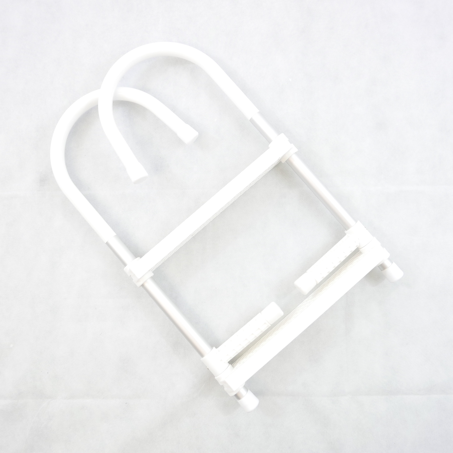 Hook-over Aluminium Boarding ladder, 2 steps - thargo.com