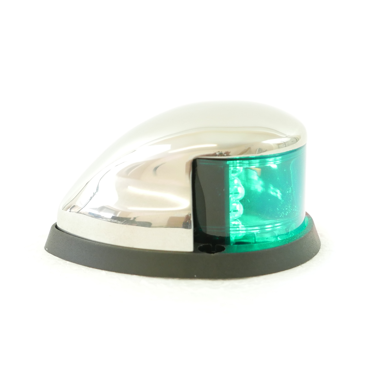 Stainless Steel LED Bi-Color (Red/Green) Bow Navigation Light 12V ...